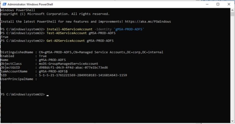 Group Managed Service Account (gMSA) erstellen und installieren - Anleitung und Best Practices ...