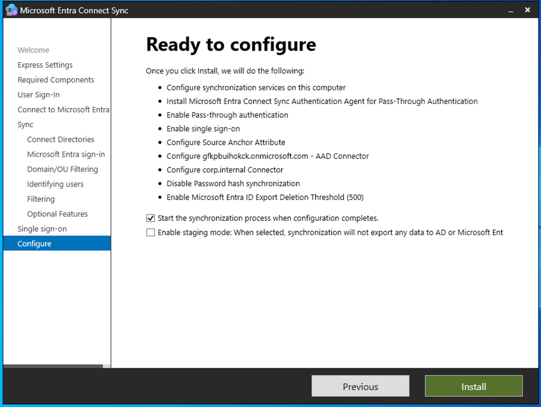 Installation des Microsoft Entra Connect Tools: Schritt-für-Schritt ...